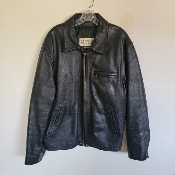 Wilsons Leather | Jackets & Coats | Mens Vintage Wilsons M Julian Black ...